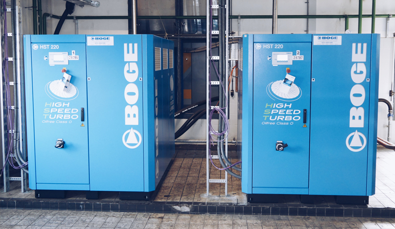 DAF N.V. manufactures world-famous trucks with BOGE's latest oil-free ...