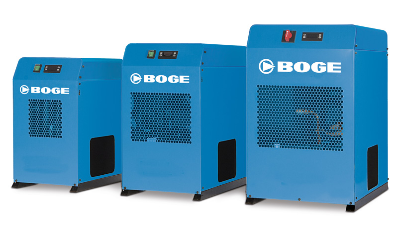 New refrigeration and tandem dryers from BOGE | BOGE Compressors