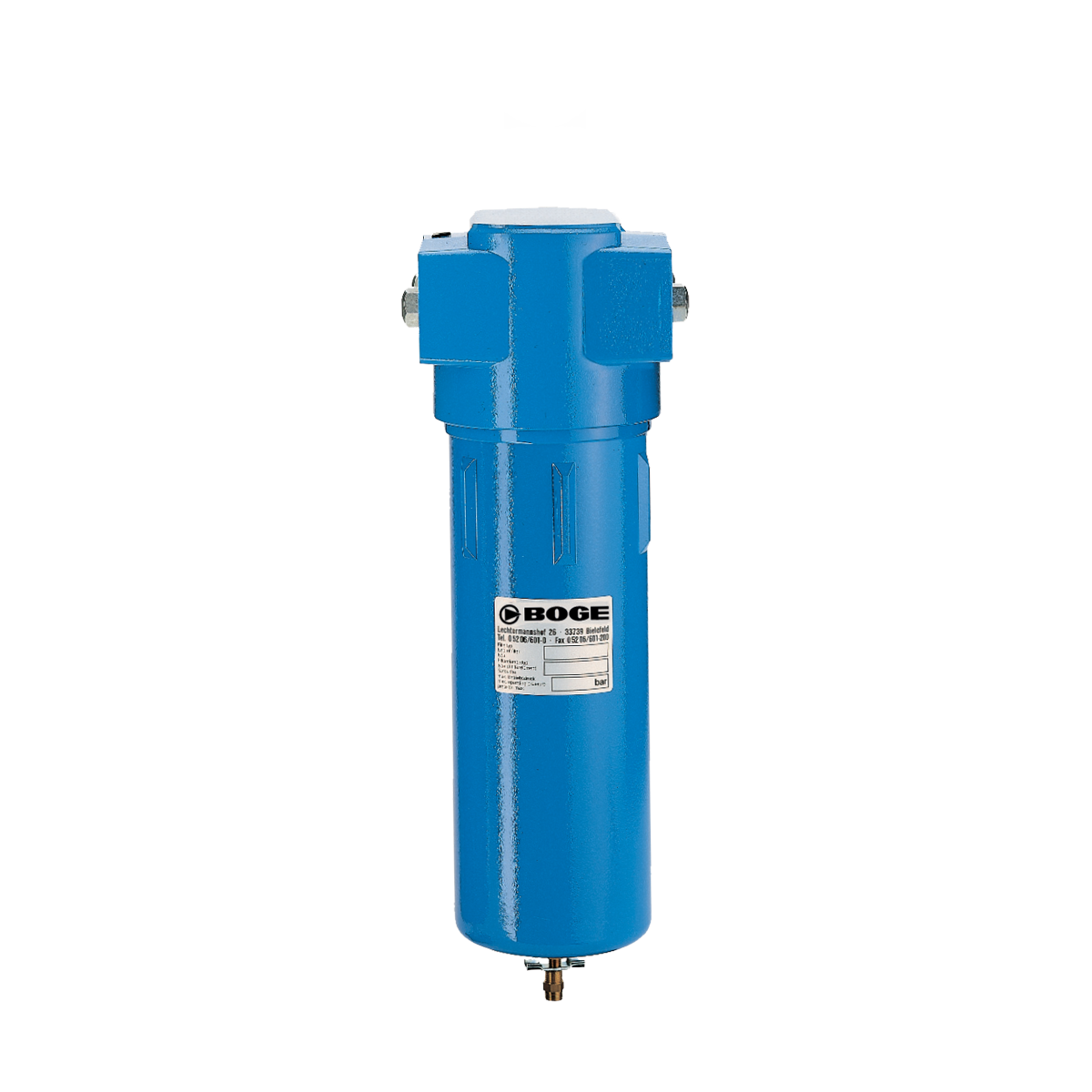 BOGE Compressors High Pressure Activated Carbon Filter 50 Bar boge-compressors-high-pressure-activated-carbon-filter-50-bar