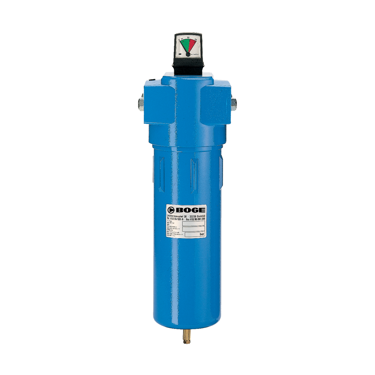 BOGE Compressors | High Pressure Microfilter (50 bar)