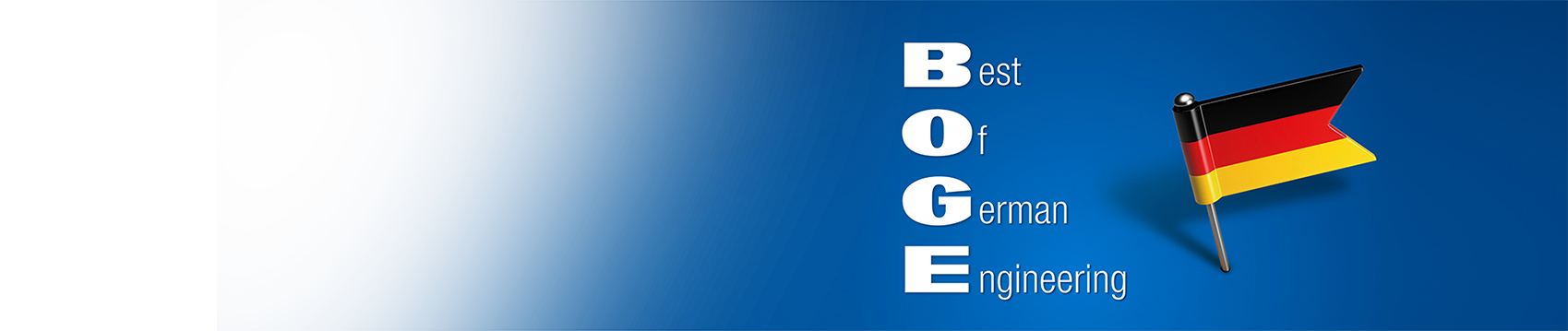 BOGE Kompressoren Website